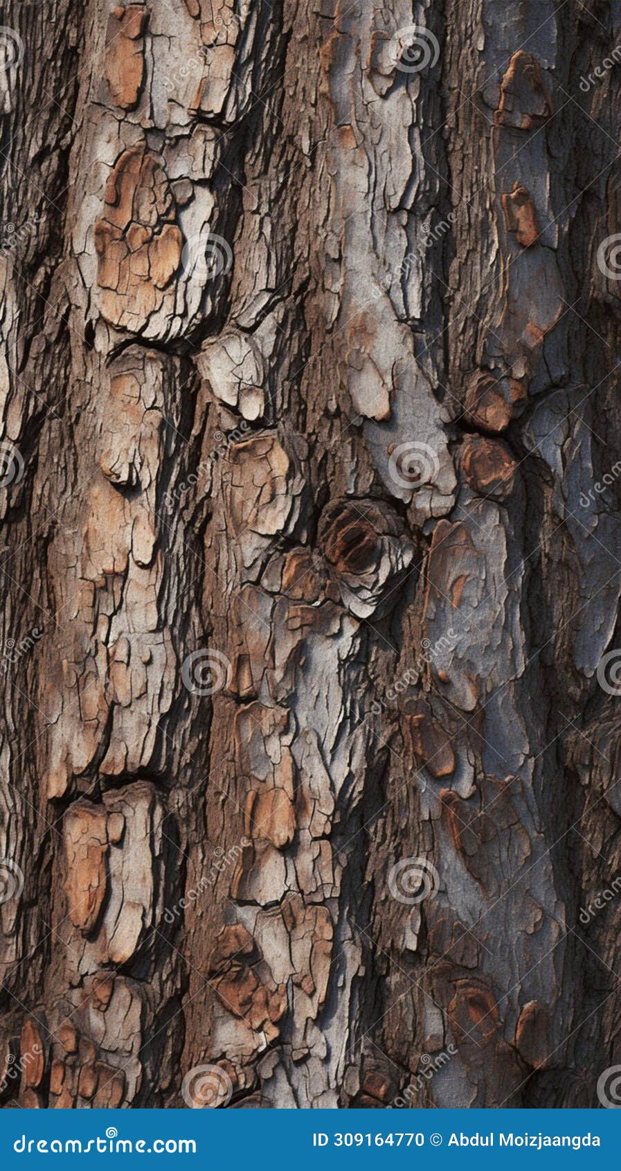 Large Tree Trunk Bark Woodgrain Pattern for Wallpaper or Background ...