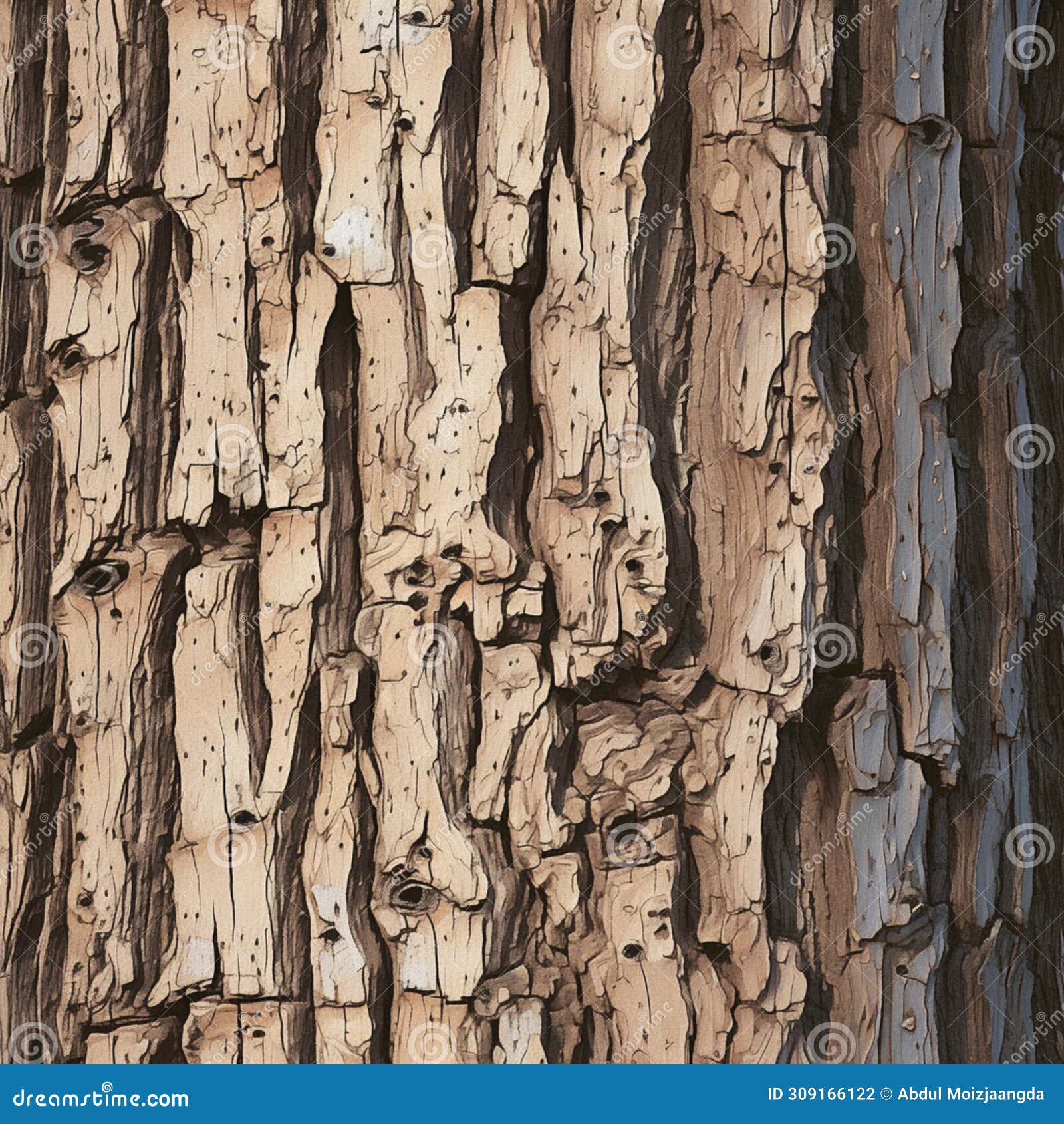 Large Tree Trunk Bark Woodgrain Pattern for Wallpaper or Background ...
