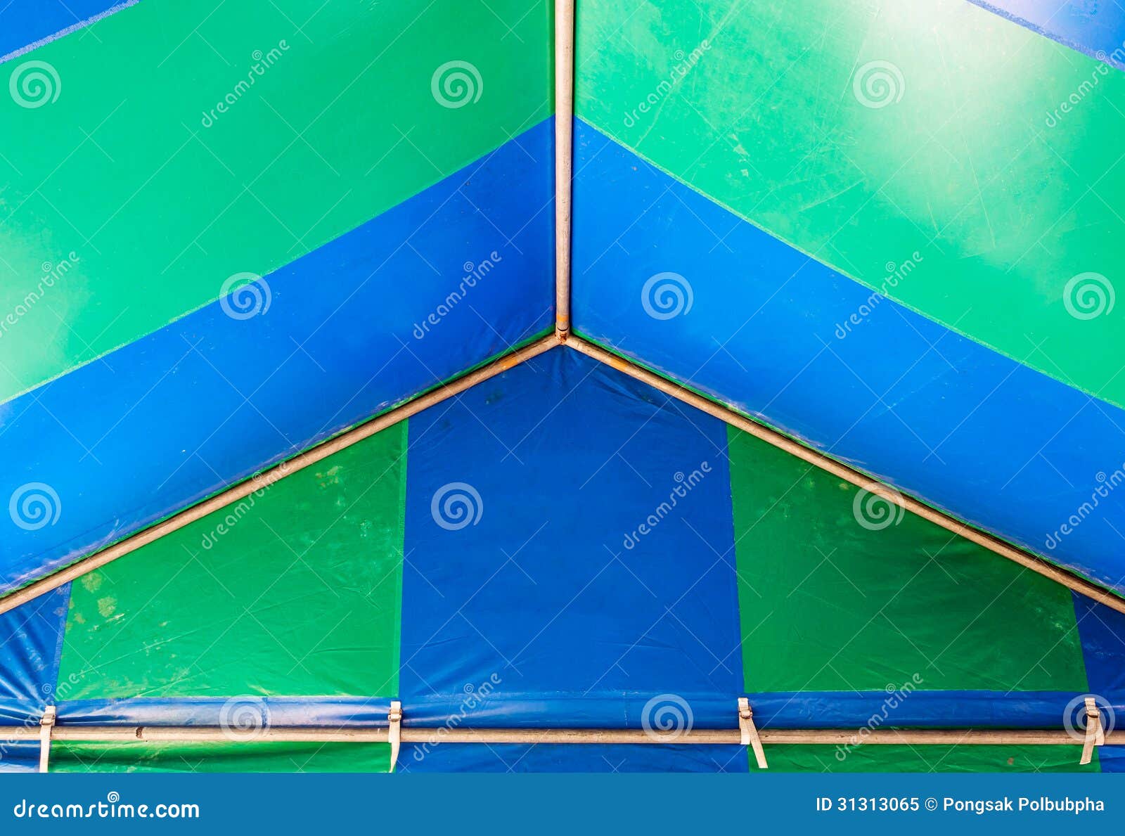 Large triangle tent stock image. Image of carnival, high - 31313065