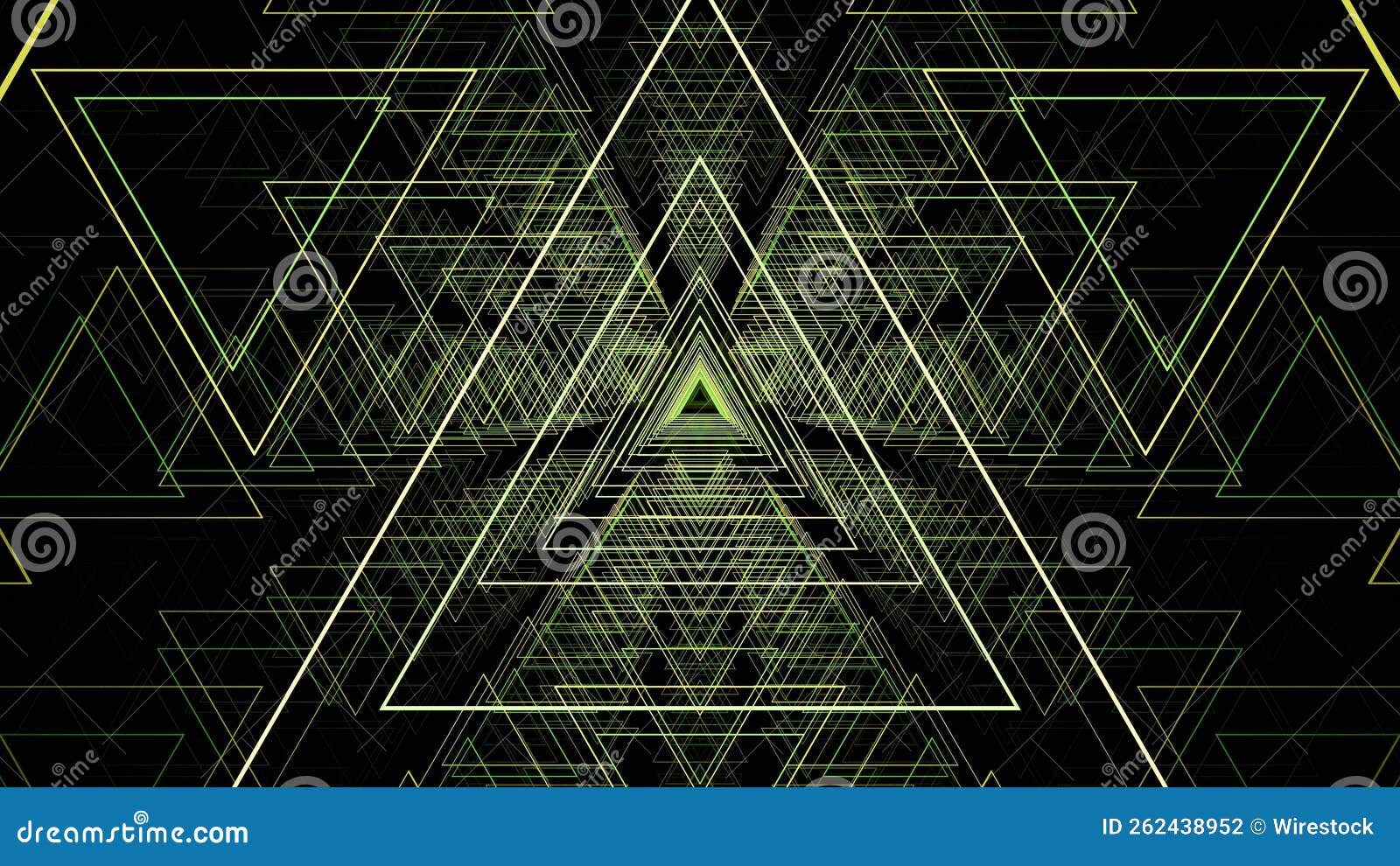 Triangular Shapes Overlapping Each Other and Stretching Toward the ...