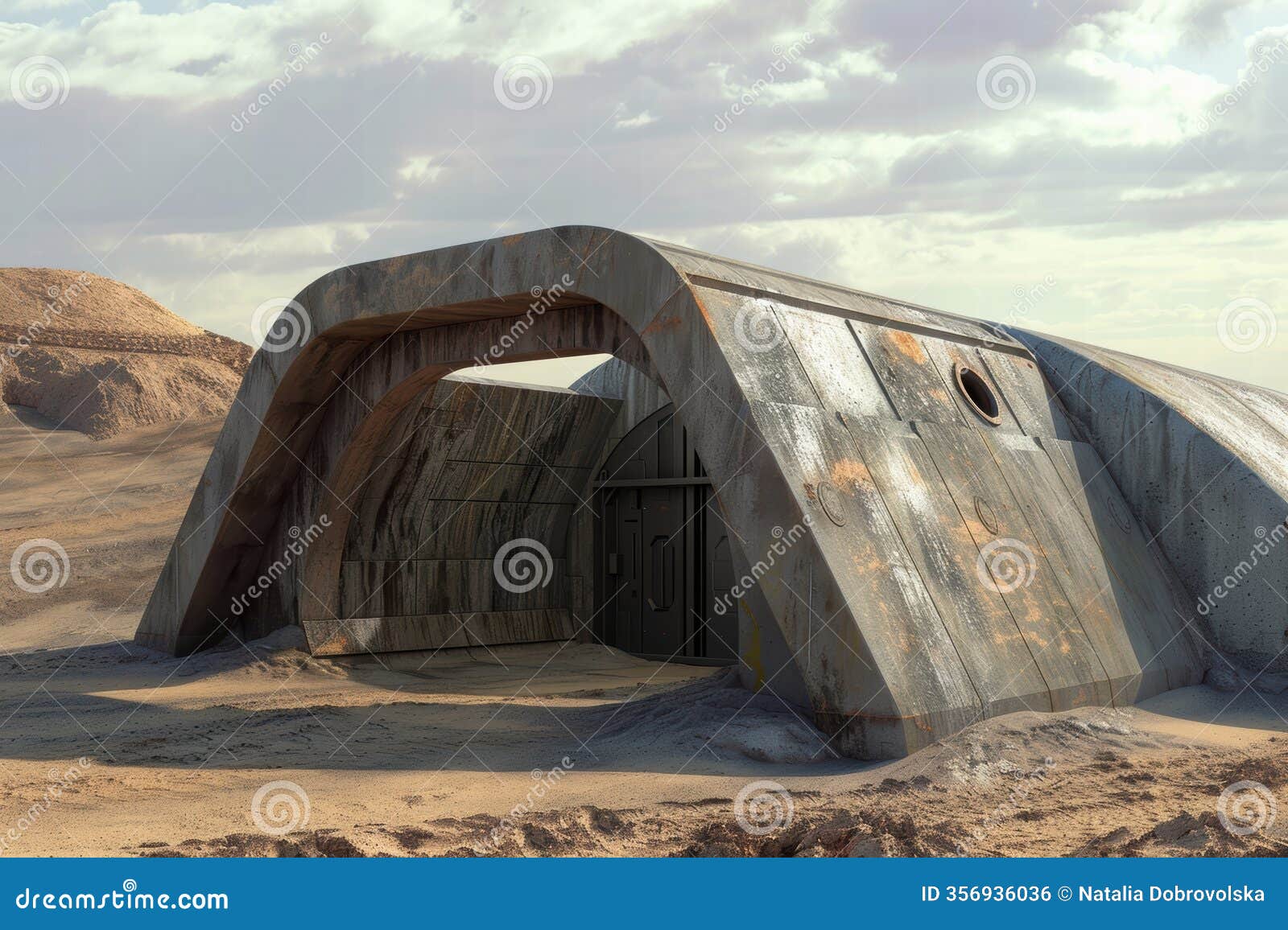Large Underground War Bunker with Multiple Rooms and Strategic Defense ...