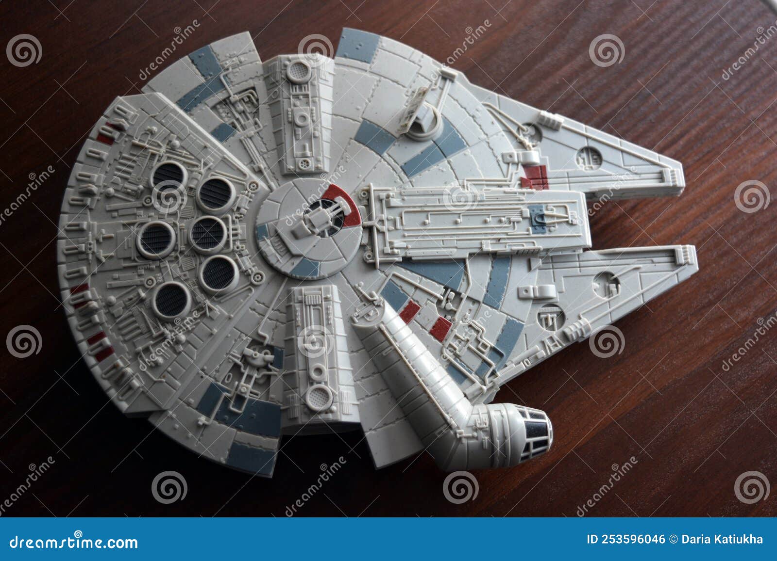 A Huge Gray Spaceship of the Future with Instruments and Equipment is ...