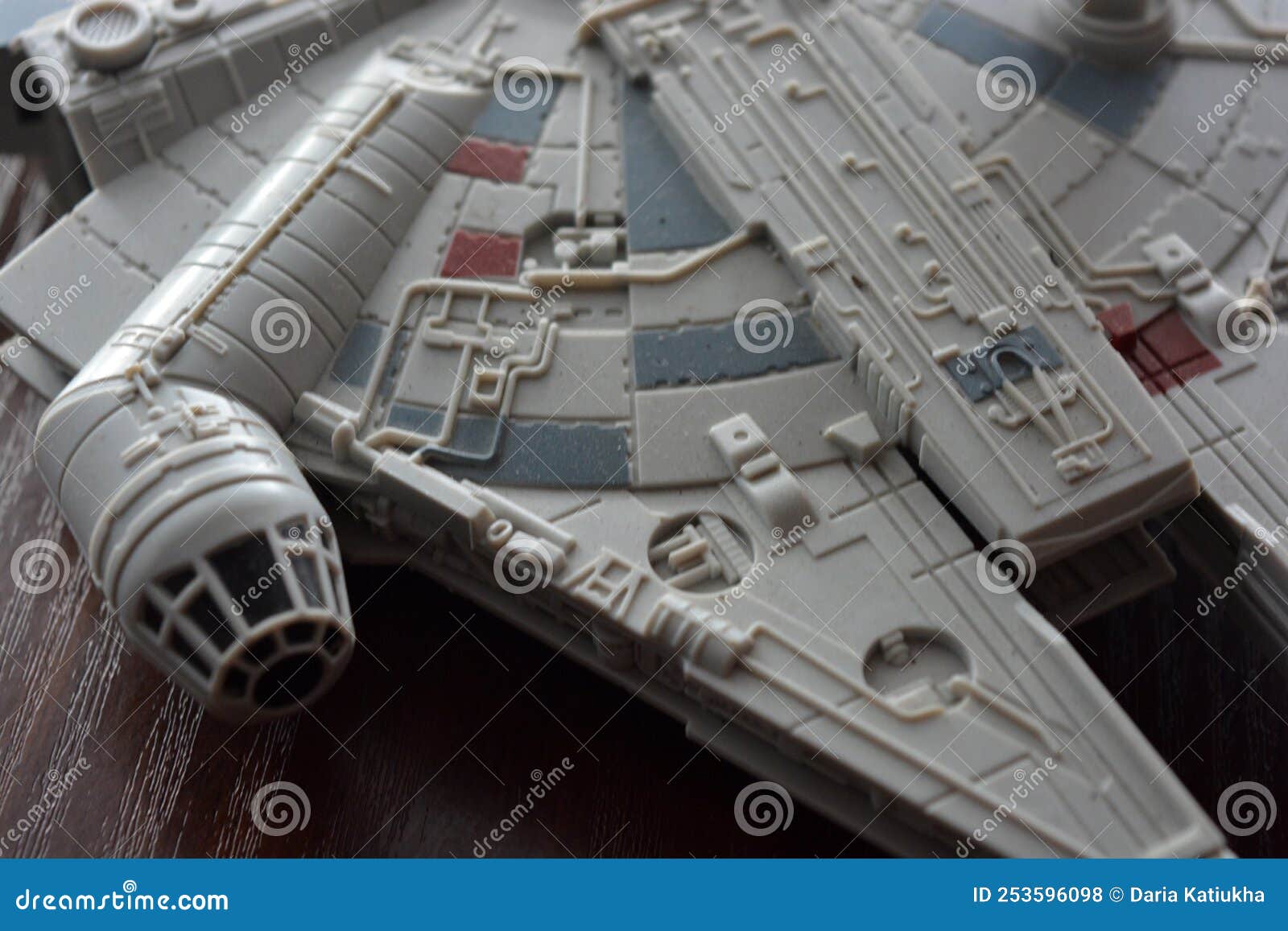 A Huge Gray Spaceship of the Future with Instruments and Equipment is ...