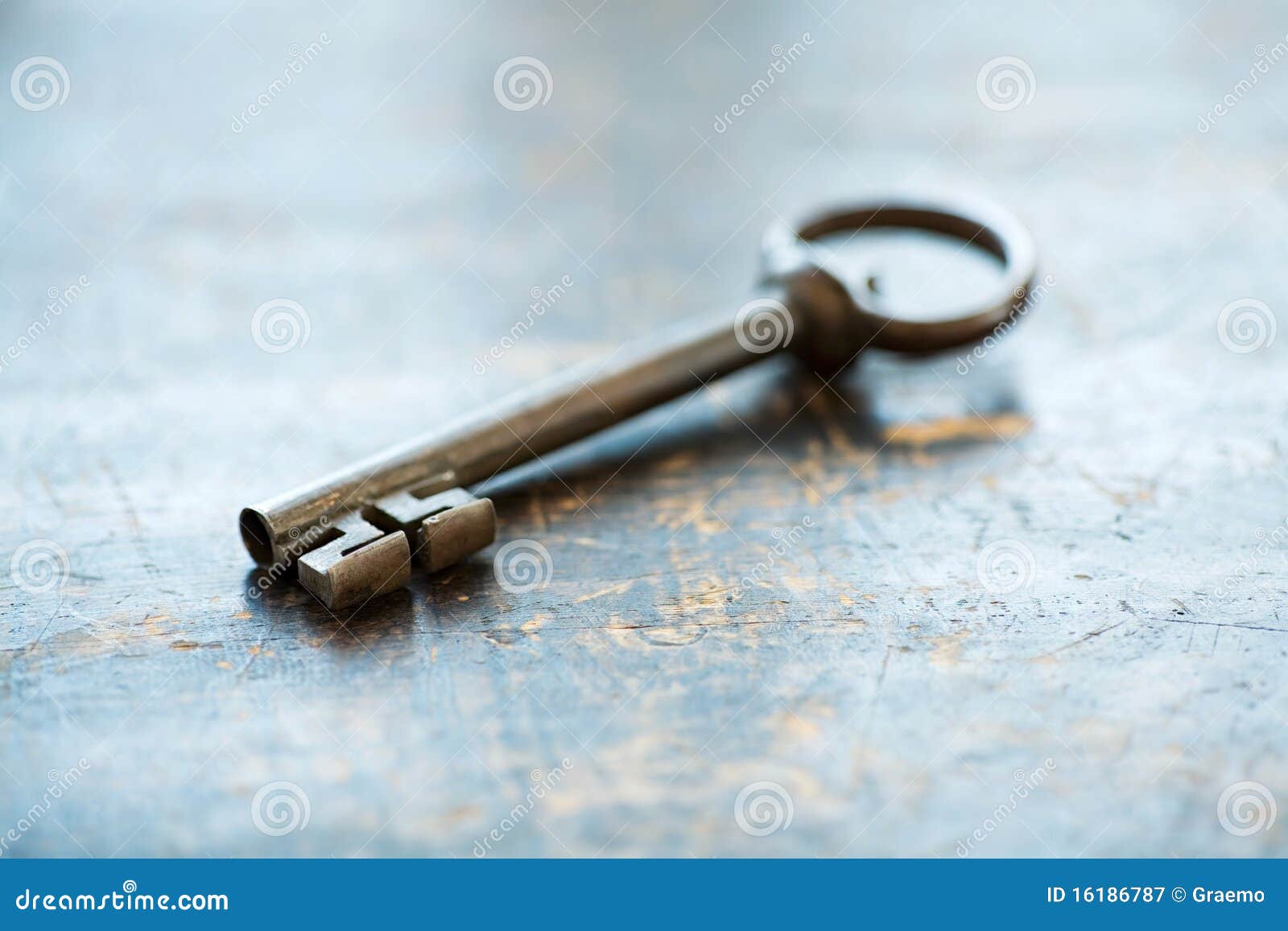 Large vintage key stock image. Image of table, iron, steel - 16186787