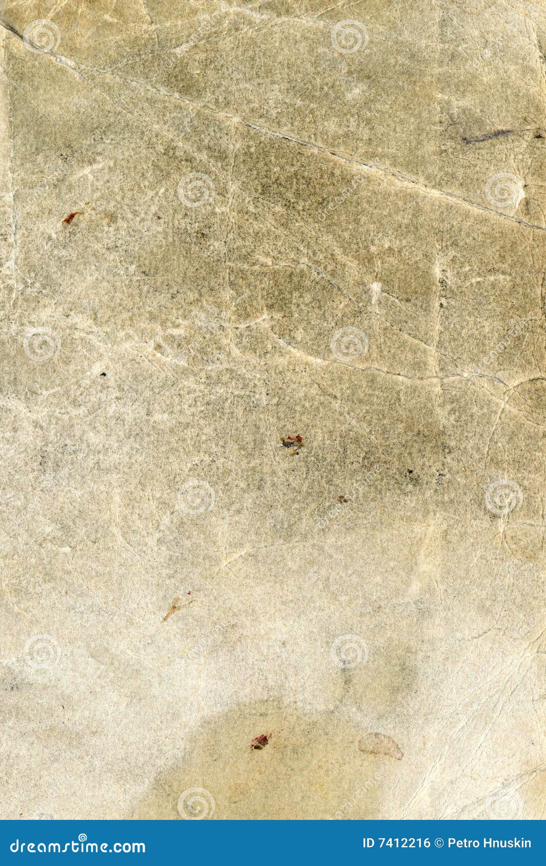 Large vintage paper. stock photo. Image of aging, grungy - 7412216