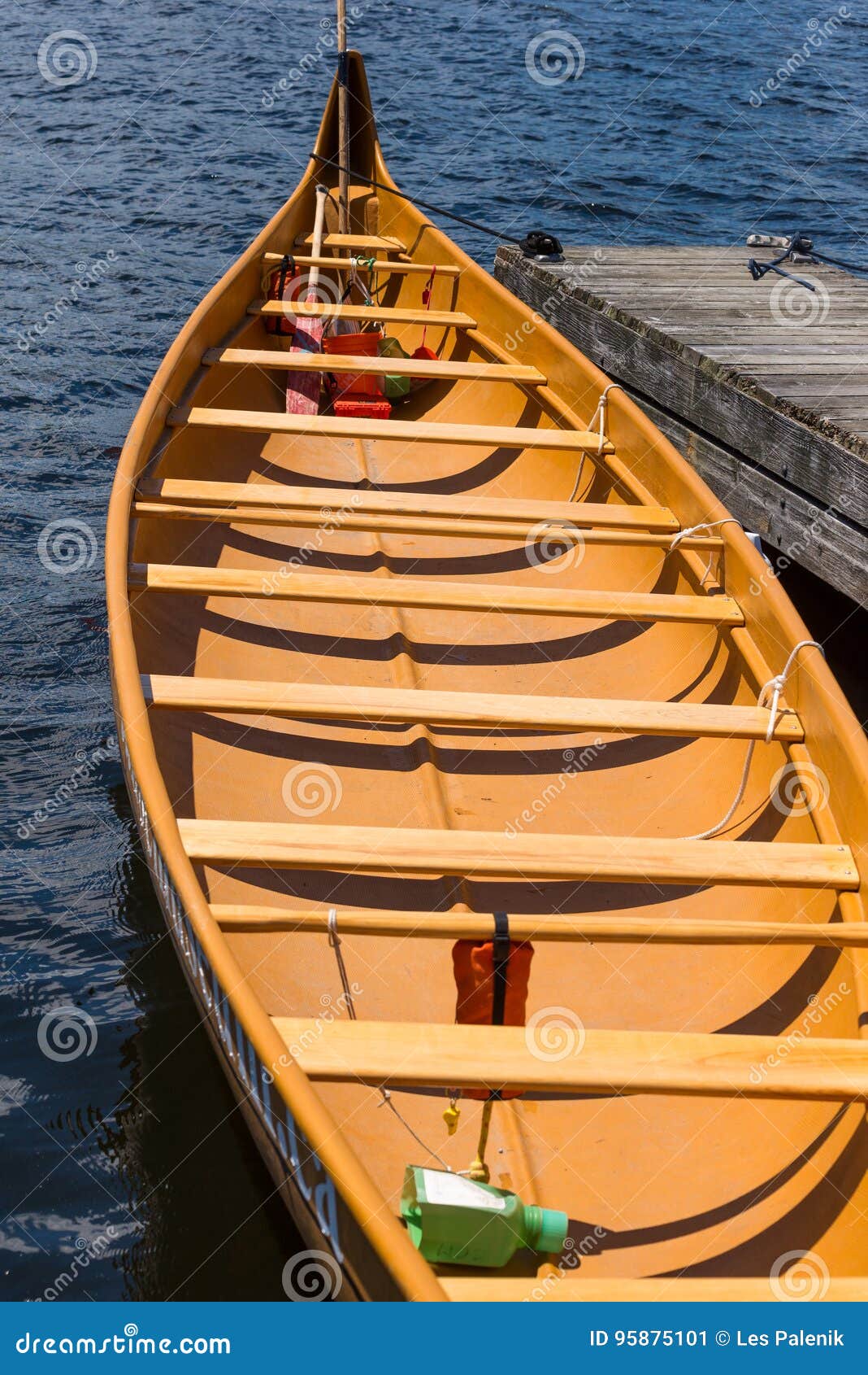 Large voyager canoe stock image. Image of canoe, boat - 95875101