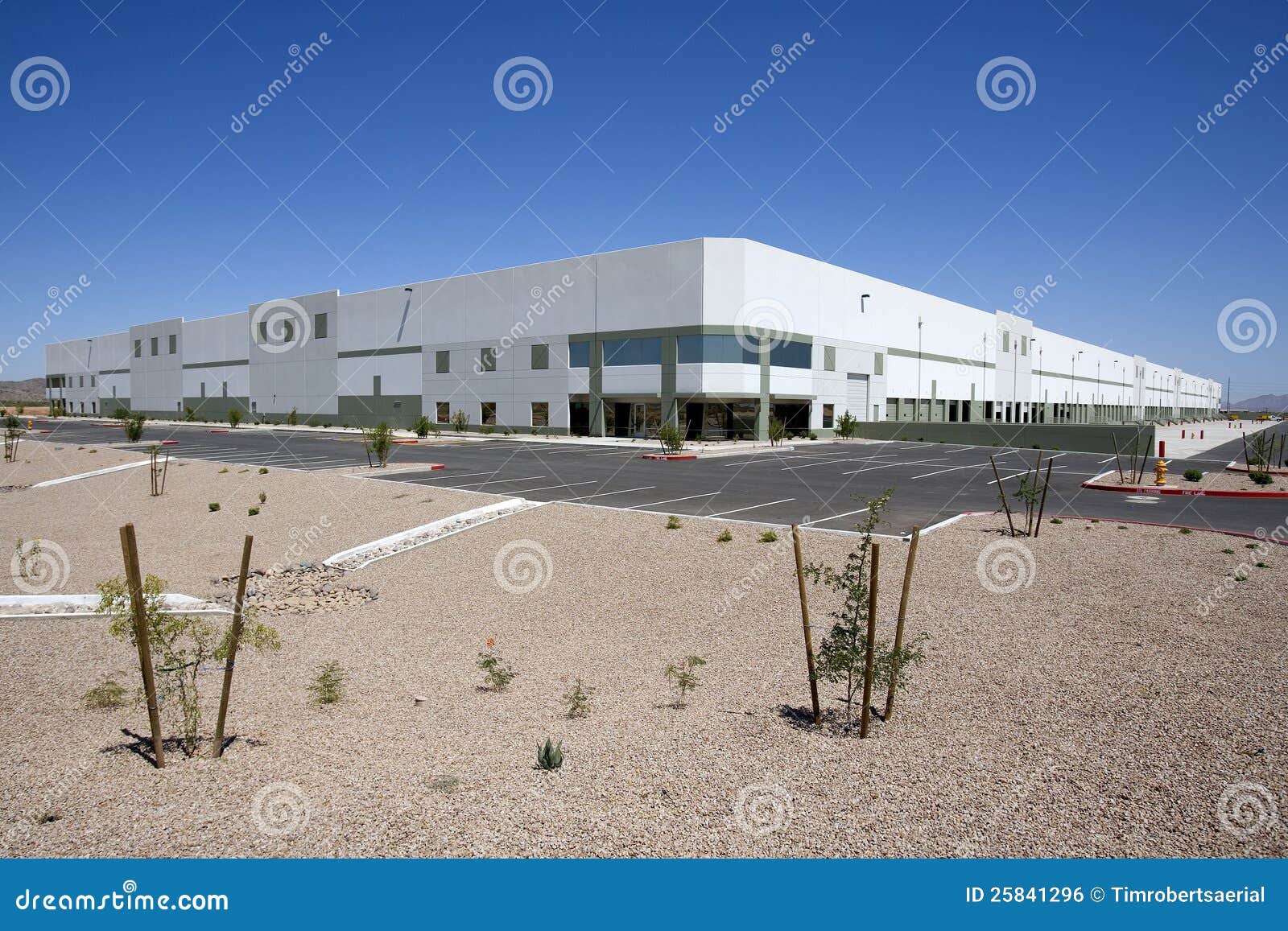 Large Warehouse stock photo. Image of white, exterior - 25841296