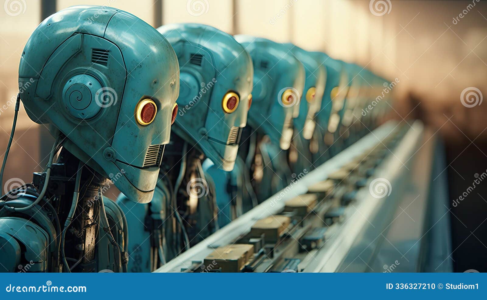 A Large Warehouse Stock of Robots in Production with a Selective Focus ...