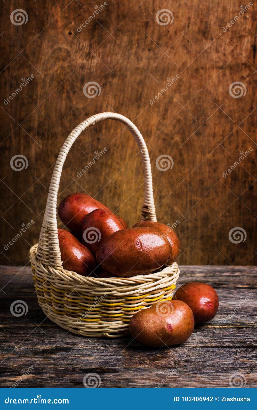 Large washed potatoes stock photo. Image of organic - 102406942