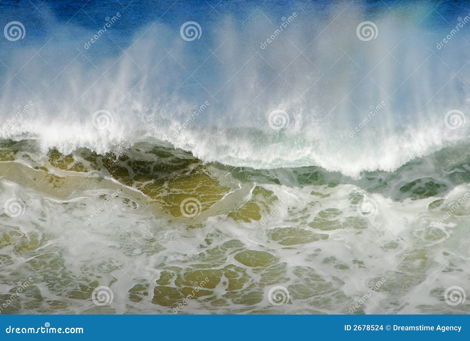 Large Wave Splashing Water stock photo. Image of splash - 2678524