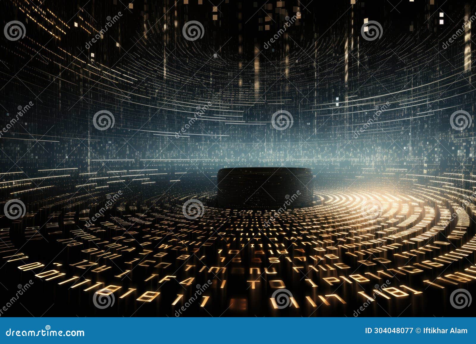 A Large, Well-lit Room Filled with a Multitude of Numbers Covering the ...