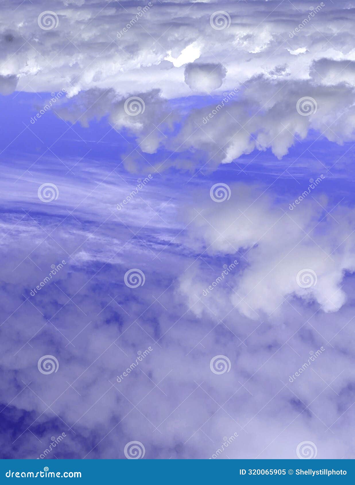 Large Whiite Clouds in the Sky As Background Stock Image - Image of ...