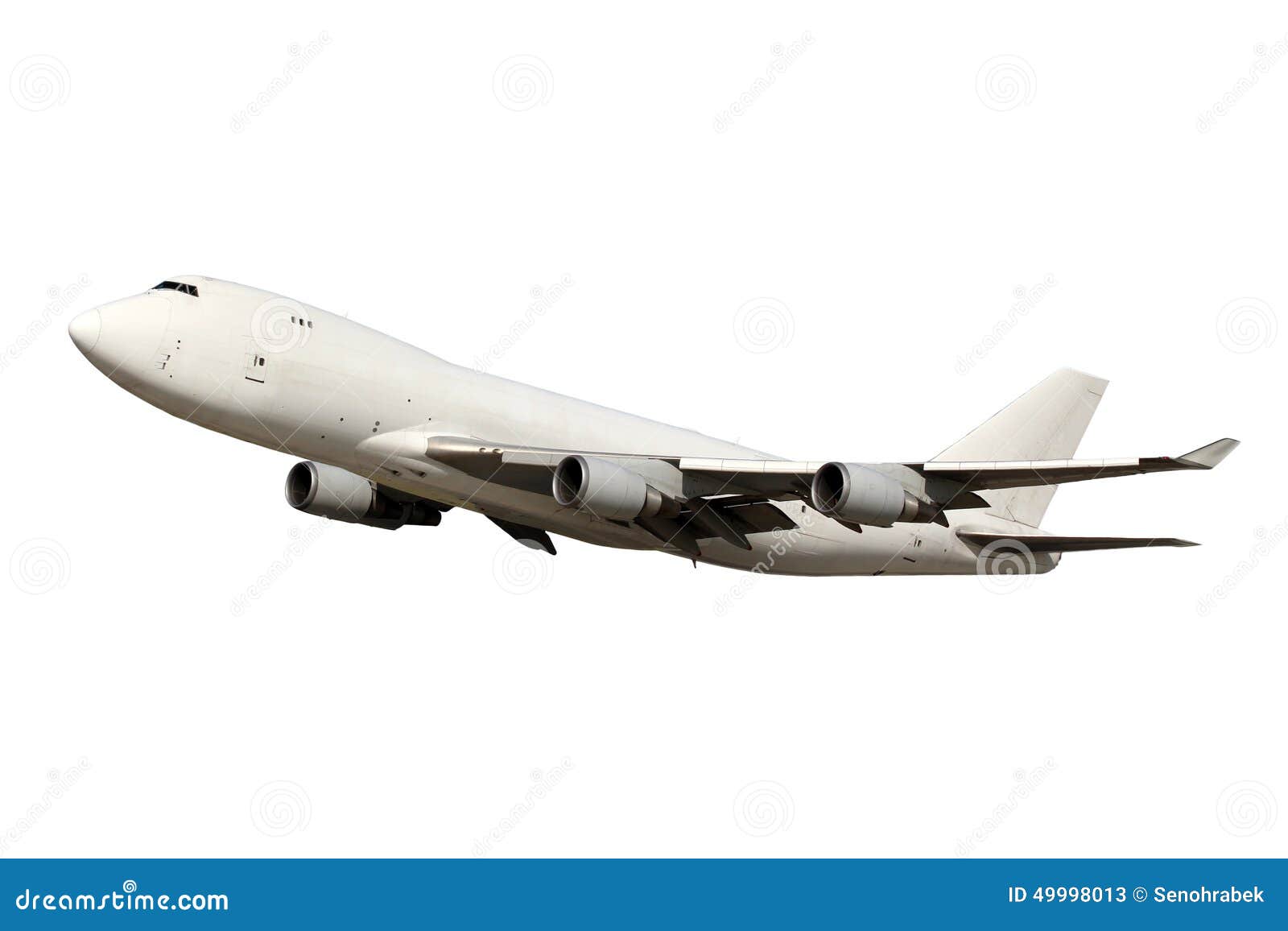 Large white aircraft stock image. Image of single, airplane - 49998013