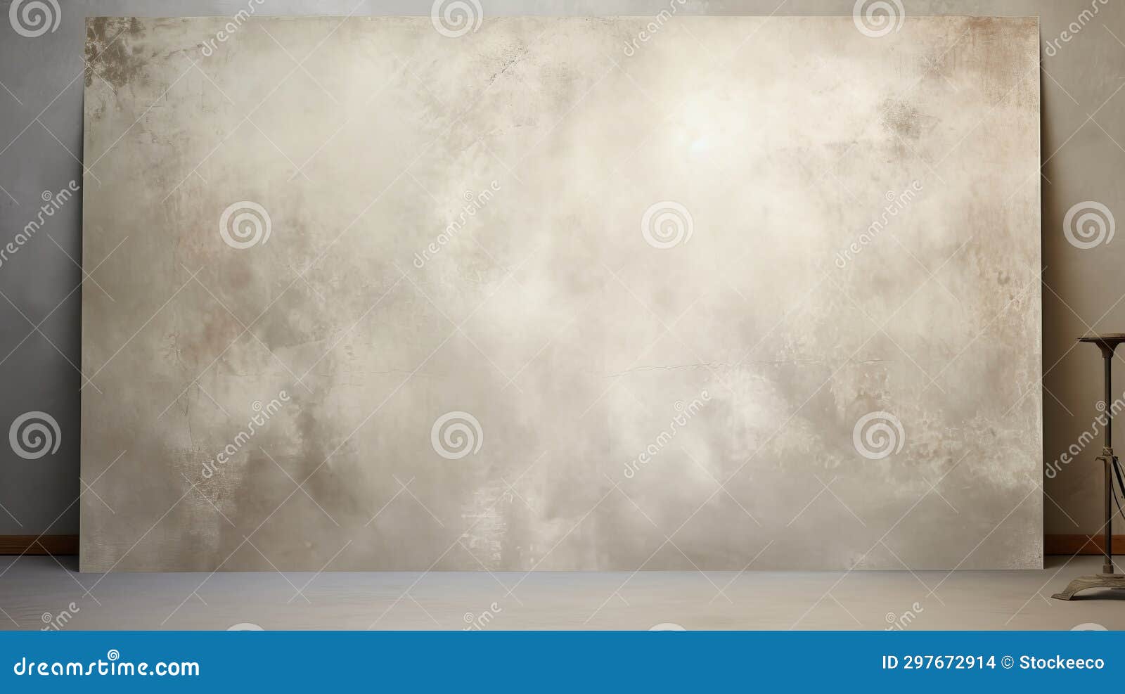 Large White Background with Painterly Textures and Light Source Stock ...
