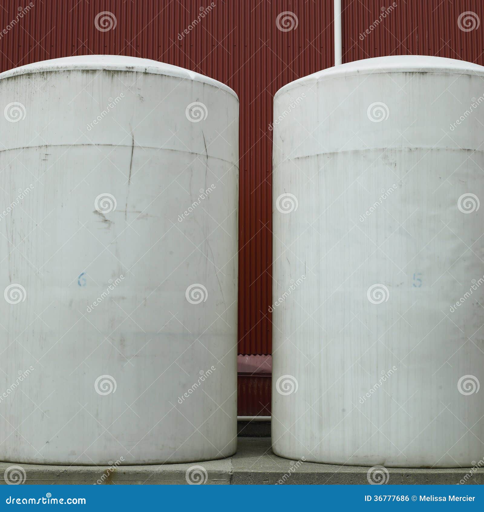 Large white barrels stock photo. Image of container, edge - 36777686