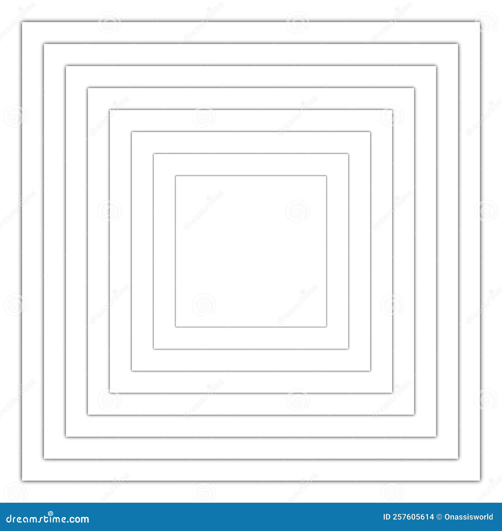 Large White Shapes Abstract Background Illustrations Stock Illustration ...