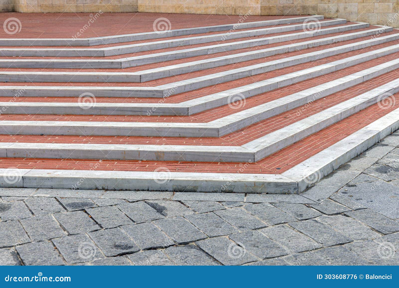 Large Wide Stairs stock photo. Image of stone, large - 303608776