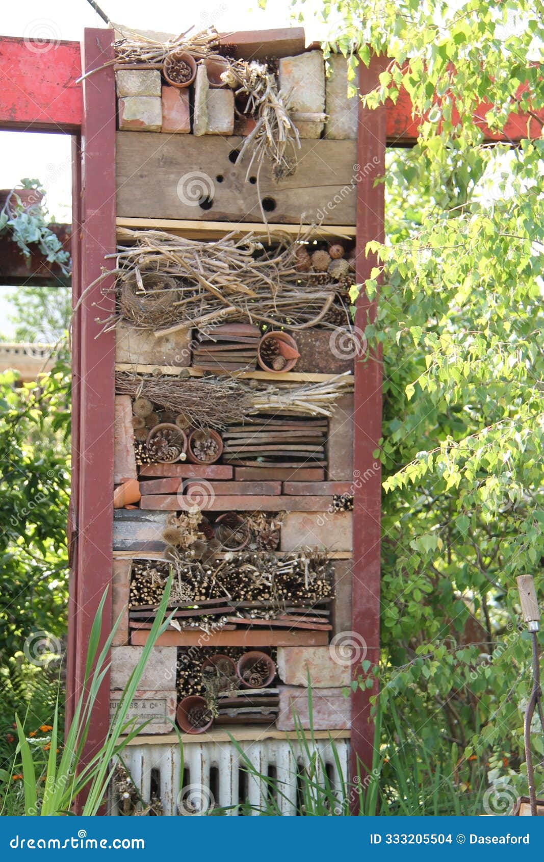 Large Wildlife Bug House. stock photo. Image of shrub - 333205504