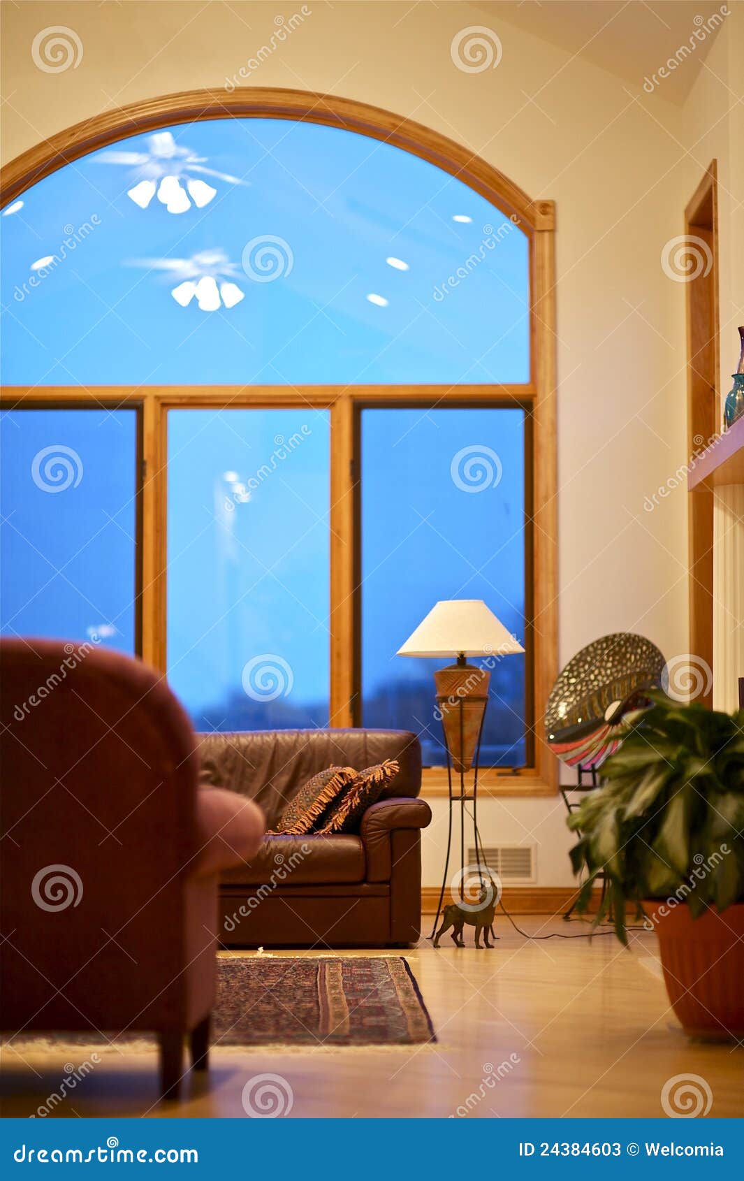 Large Window stock image. Image of design, salon, house - 24384603