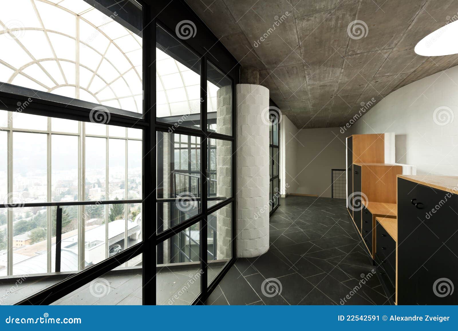 Large window, interior stock image. Image of cabinet - 22542591