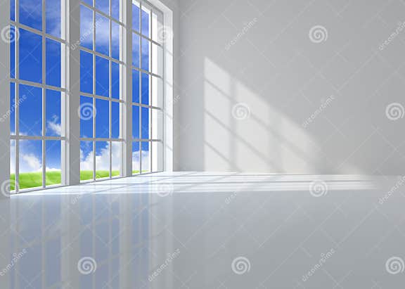 Large window stock illustration. Illustration of light - 30666702
