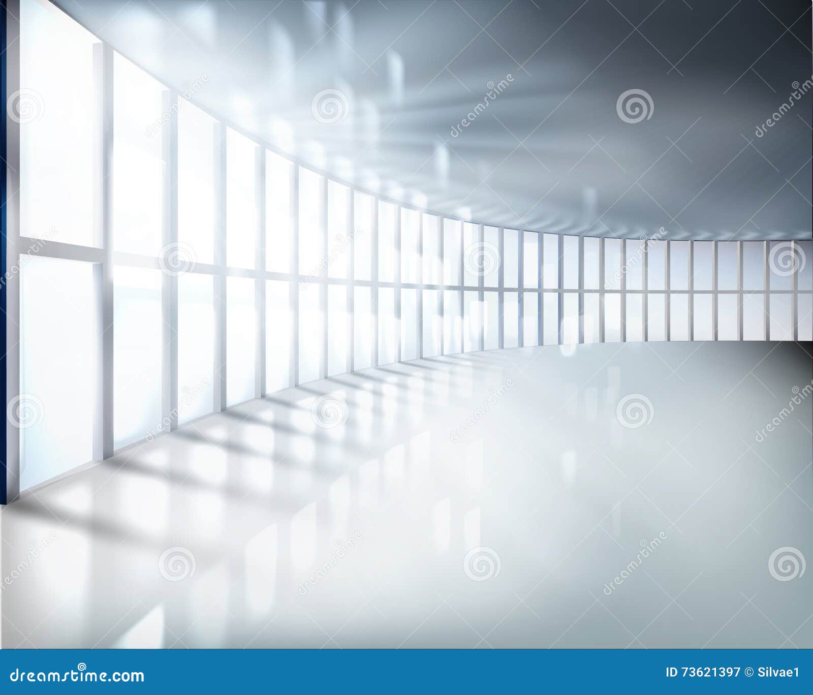 Large Window. Vector Illustration Stock Vector - Illustration of ...