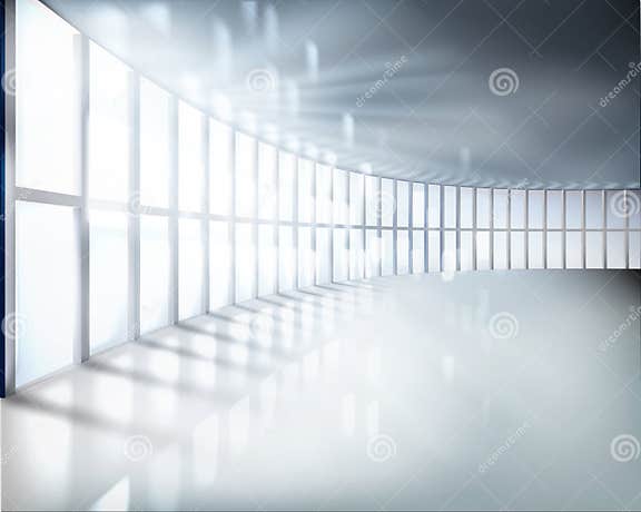 Large Window. Vector Illustration Stock Vector - Illustration of ...