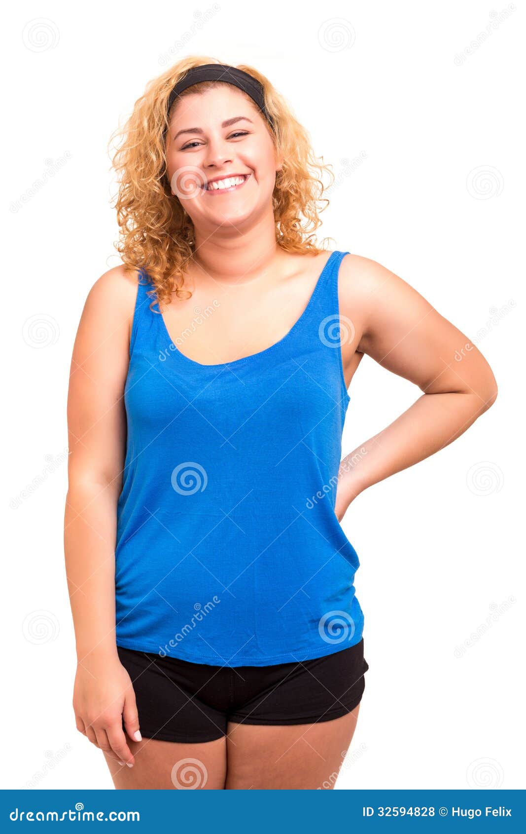 Large Woman stock photo. Image of health, isolated, beautiful - 32594828