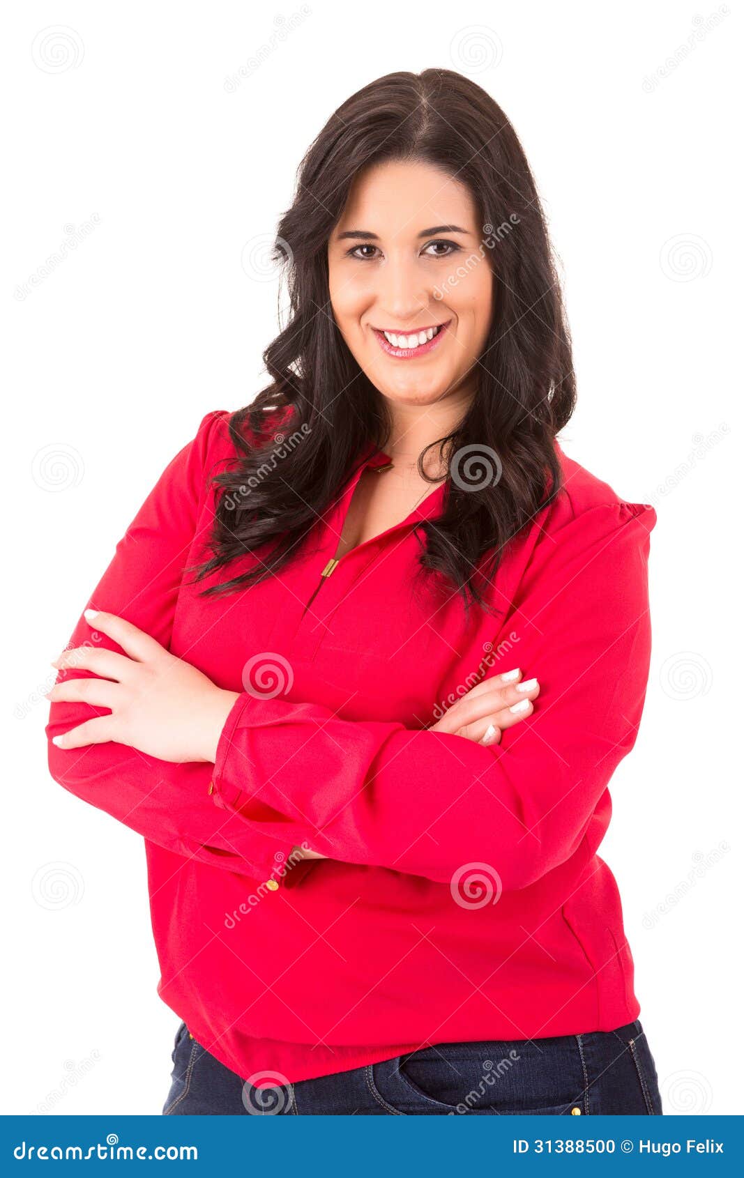 Large Woman stock photo. Image of overweight, lady, happy - 31388500