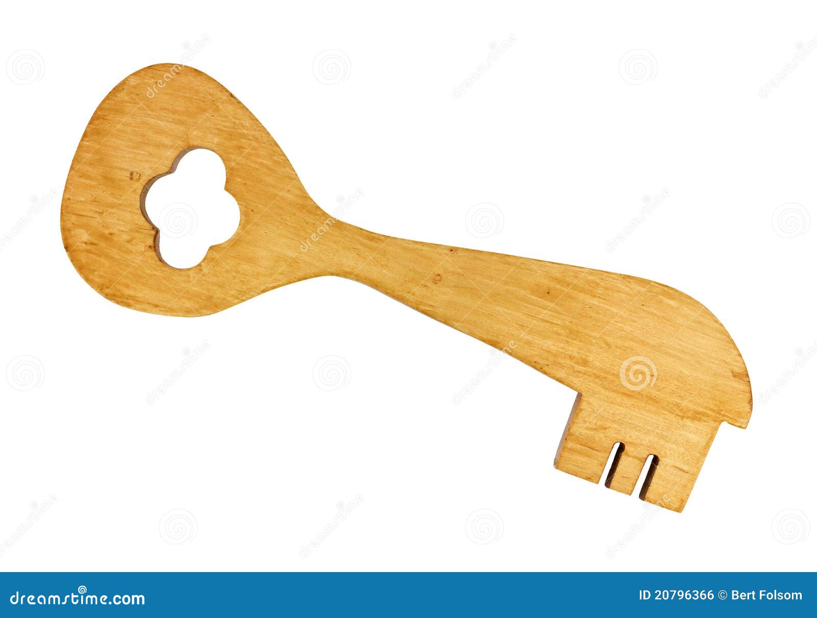 Large wood key stock photo. Image of hole, stained, white - 20796366
