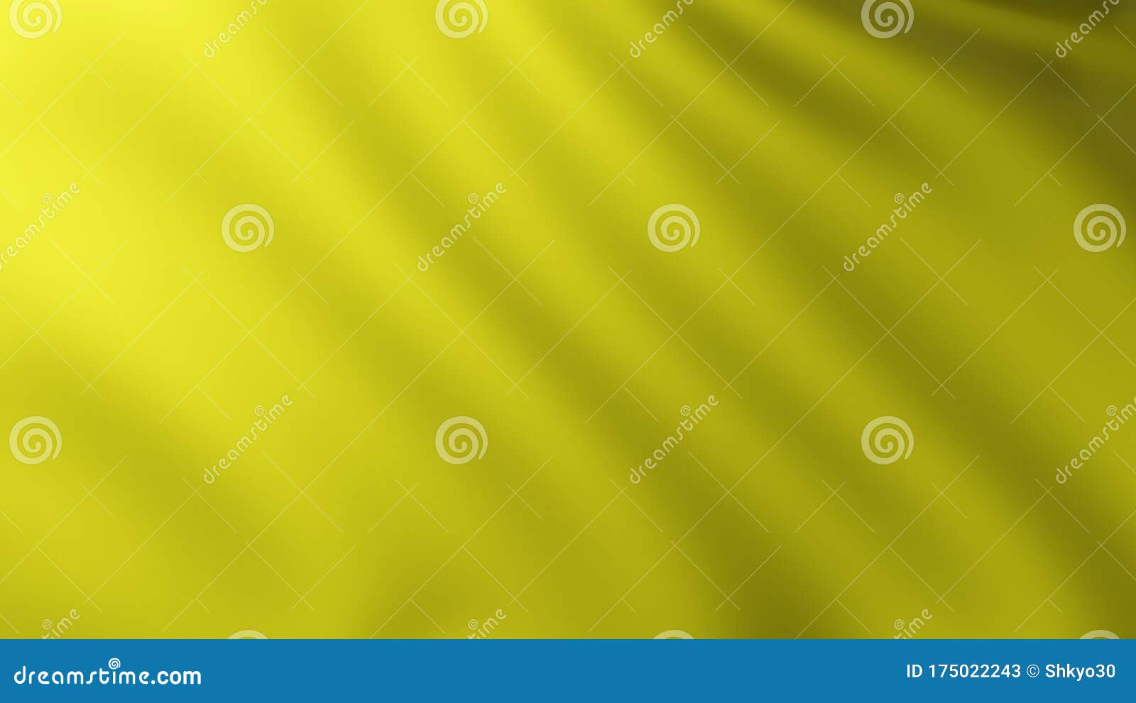 Large Yellow Flag Fullscreen Background in the Wind Stock Illustration ...