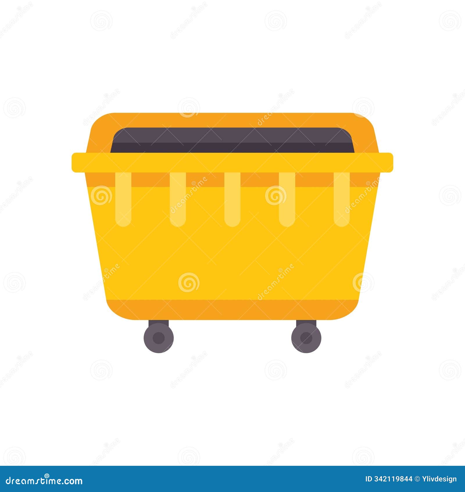 Waste Container. Cartoon | CartoonDealer.com #32138111