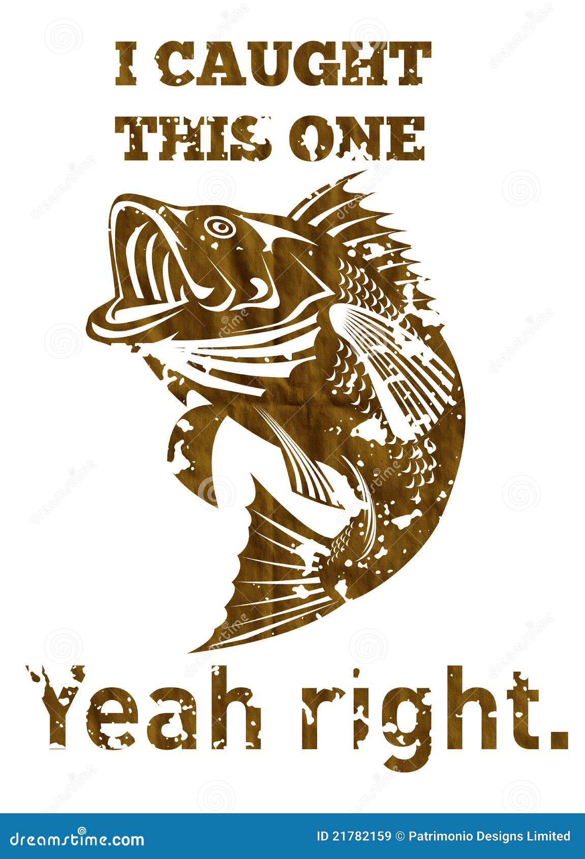 Largemouth Bass Jumping Tattoo