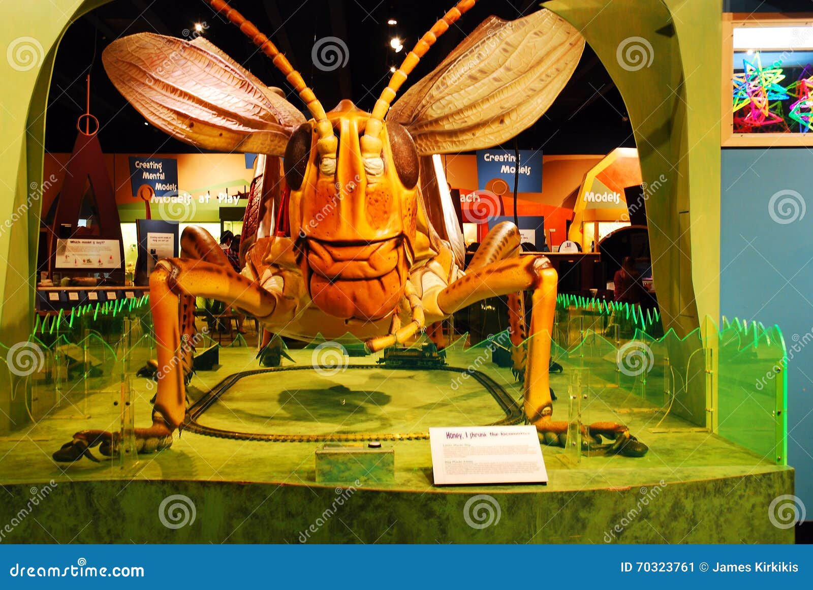 A Larger Than Life Grasshopper Editorial Photo - Image of destination ...