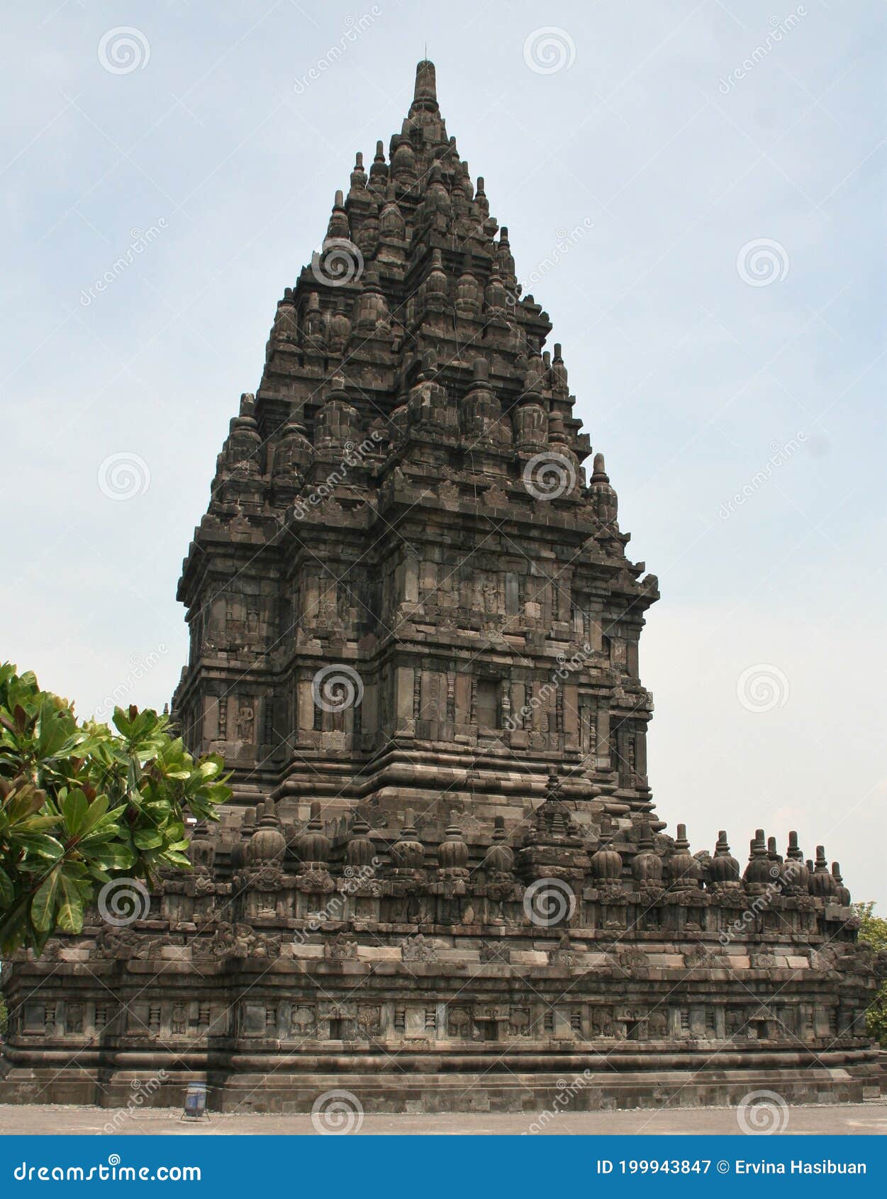 Prambanan Temple in Central Java, Indonesia Stock Image - Image of ...