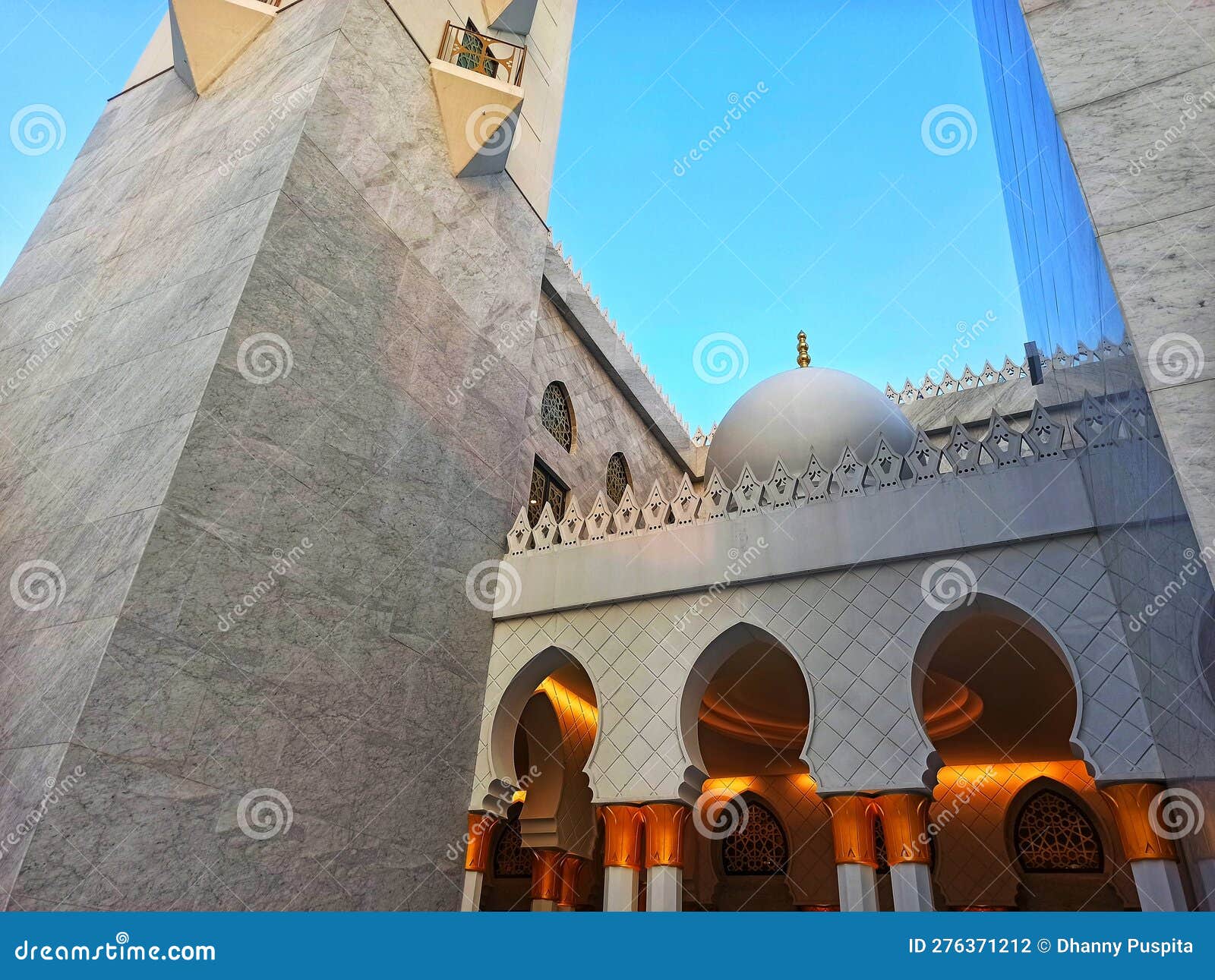 The Largest Mosque from UEA in Surakarta City Stock Photo - Image of ...