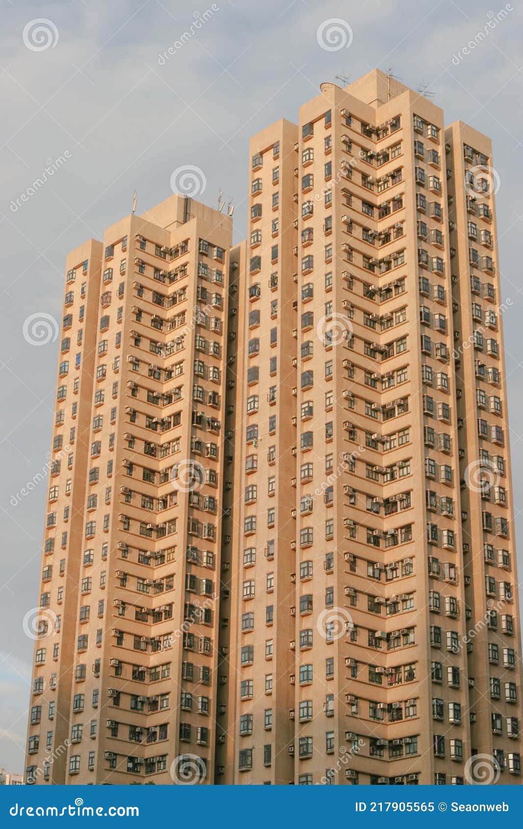 It is the Largest Public Housing Estate, Hk 29 May 2009 Editorial Image ...