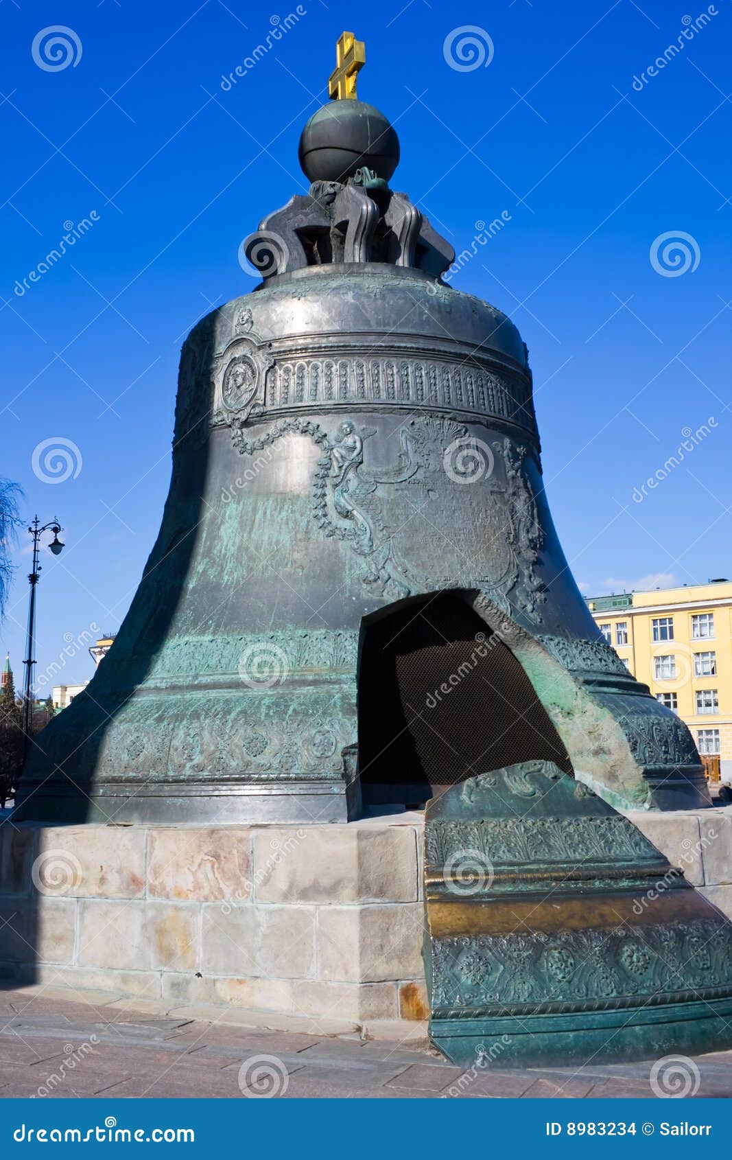 The Largest Tsar Bell in Moscow Kremlin Stock Photo - Image of ...