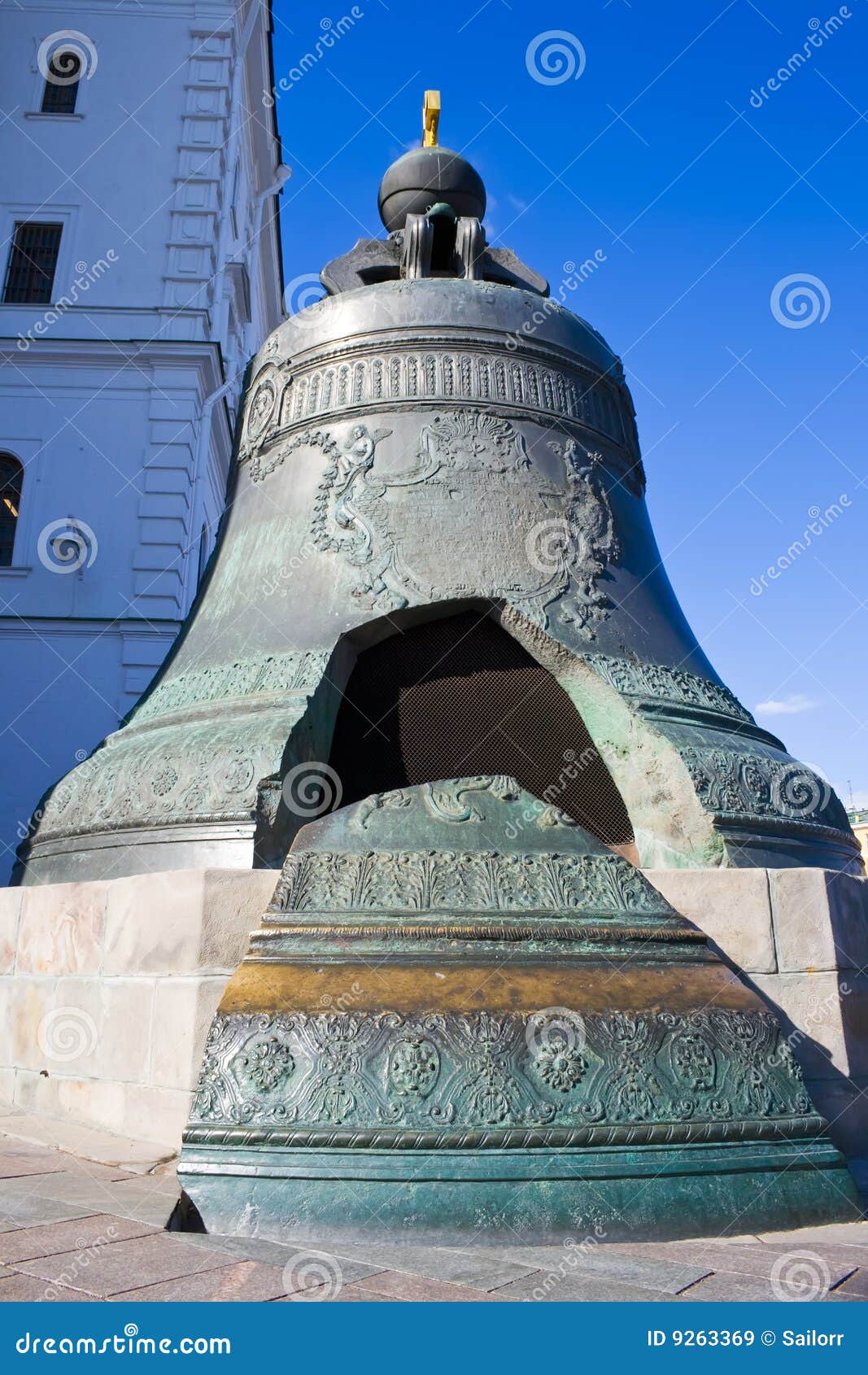 The Largest Tsar Bell in Moscow Kremlin Stock Image - Image of gilt ...