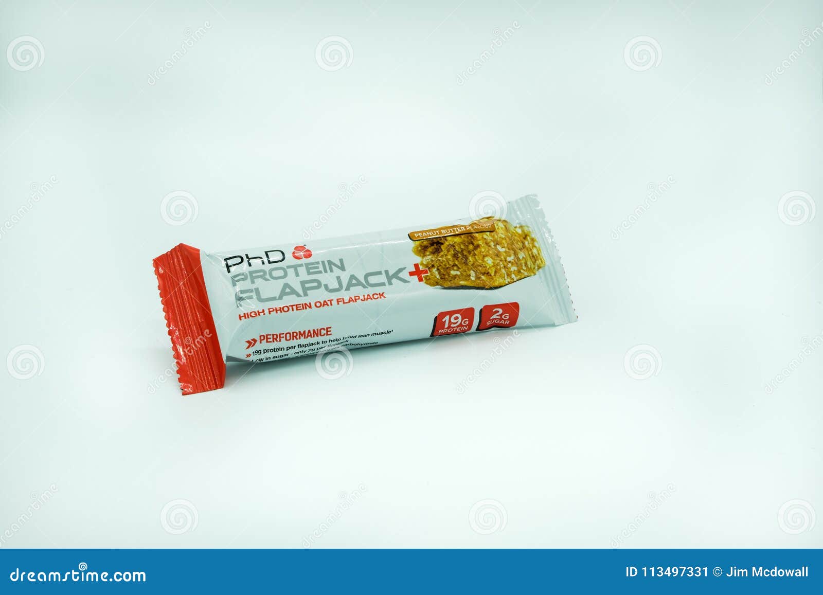 Phd Protein Flapjack Health Bar Editorial Photo Image Of Healthy