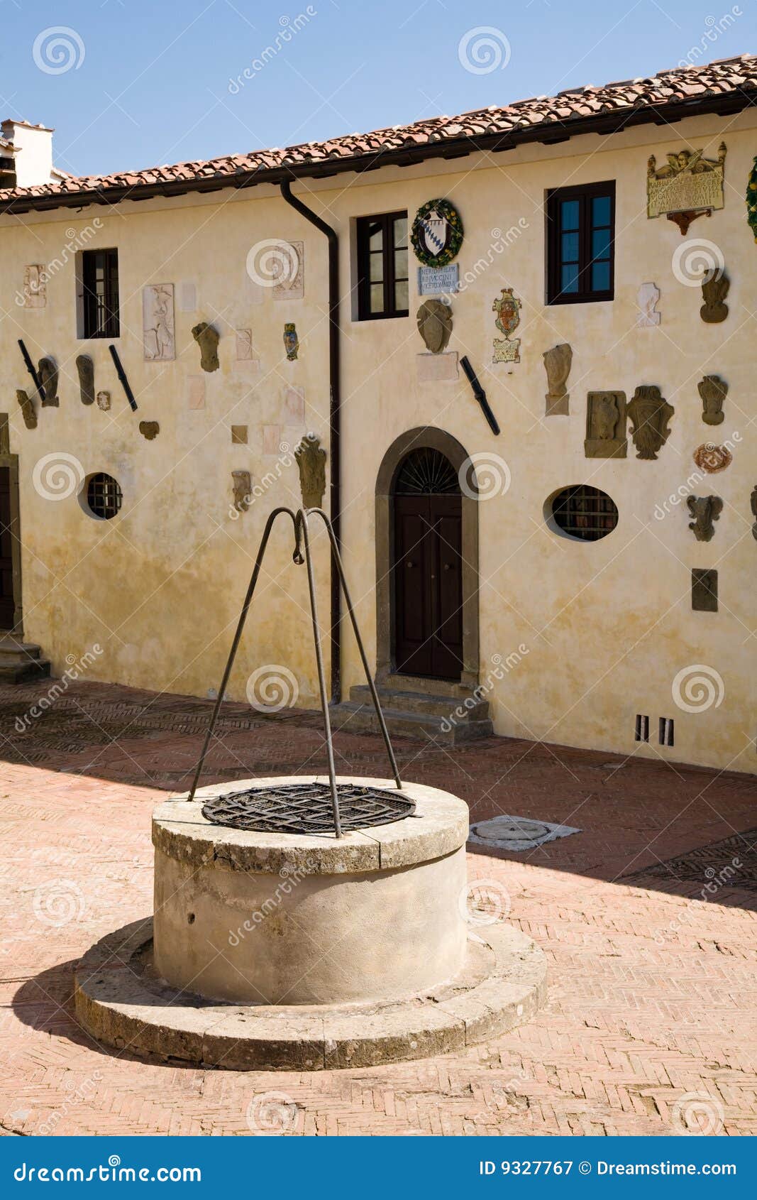Lari castle, Italy stock image. Image of lari, tuscany - 9327767