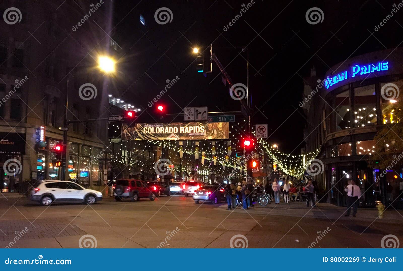 Larimer Square in Denver, Colorado. Editorial Stock Image - Image of ...