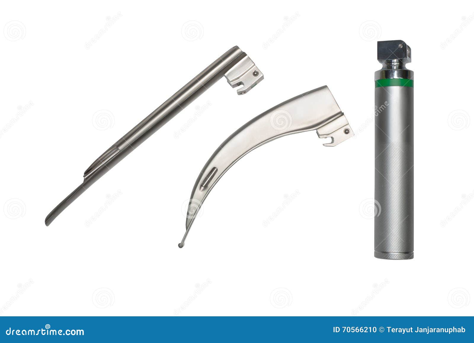 Laringoscopio En El Fondo Blanco Foto de archivo - Imagen de blanco ...
