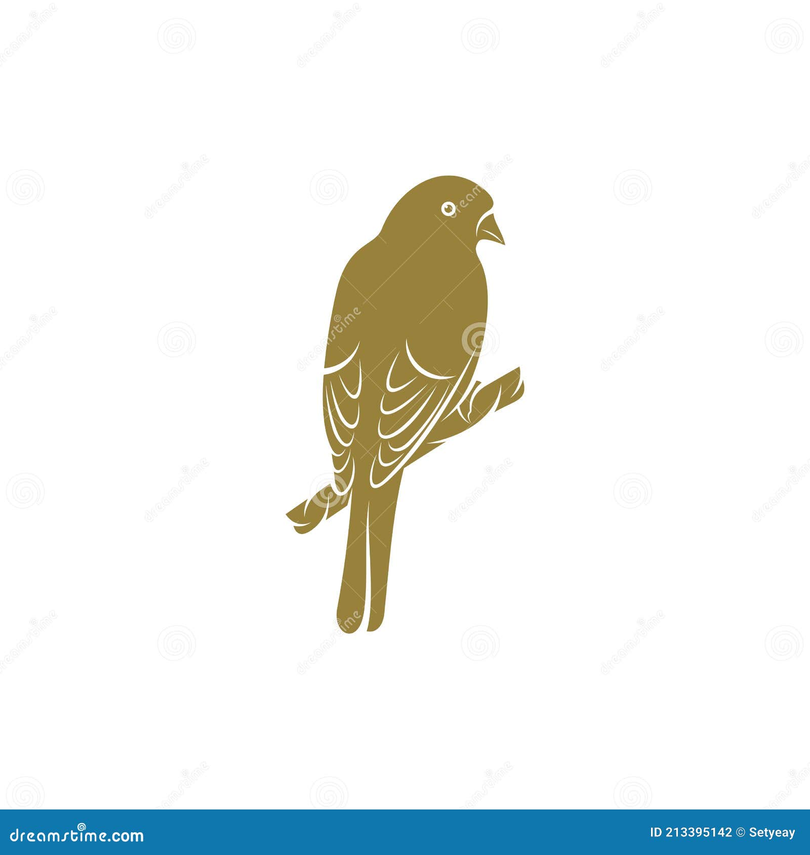 Lark Bird Design Vector Illustration, Creative Lark Bird Logo Design ...