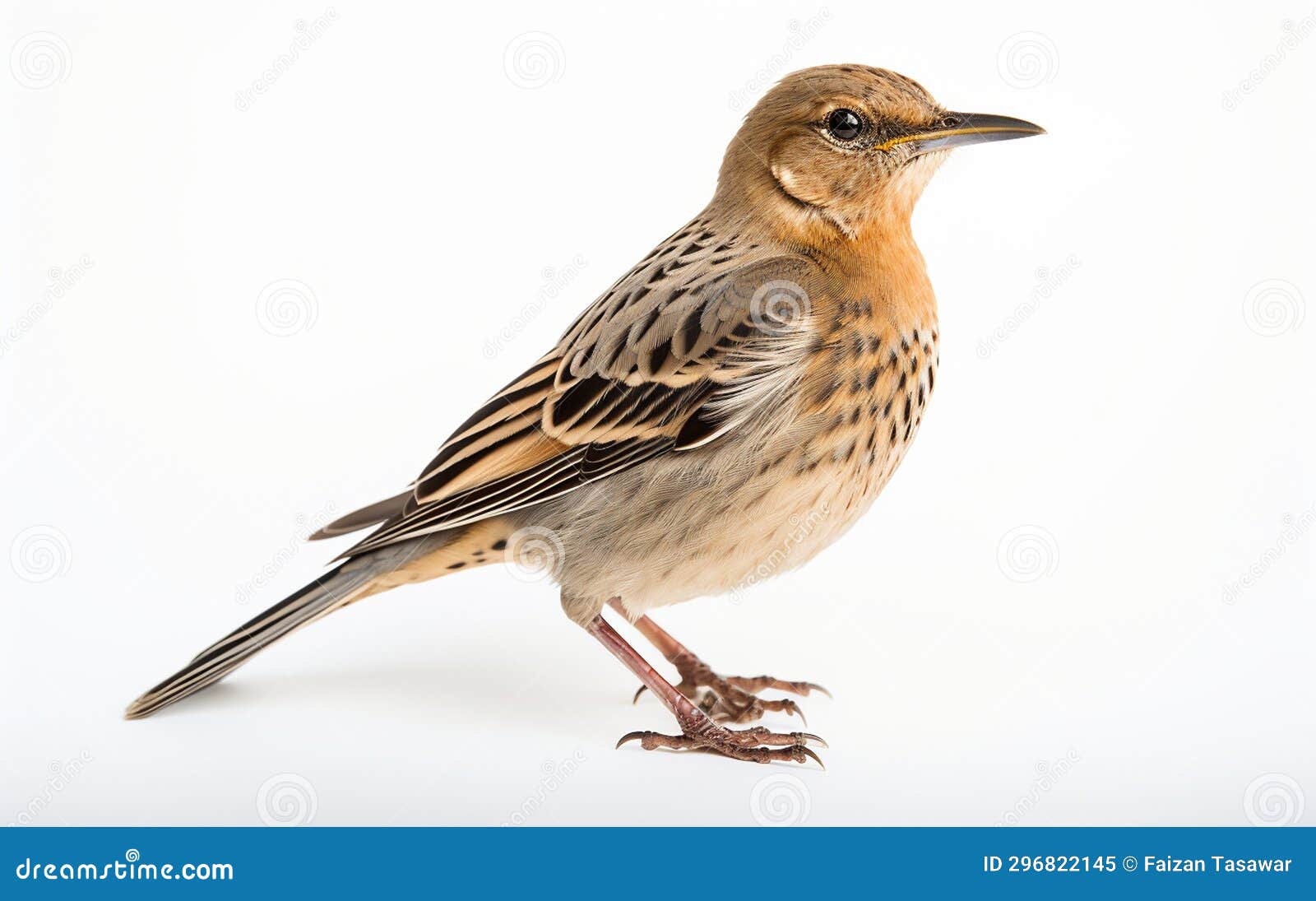 Lark on a White Background -Generative Ai Stock Illustration ...