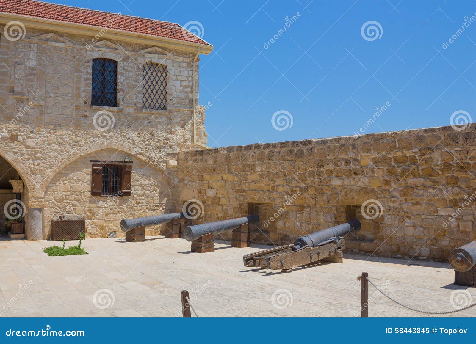 Larnaca Medieval Fort Stock Photography | CartoonDealer.com #58445420