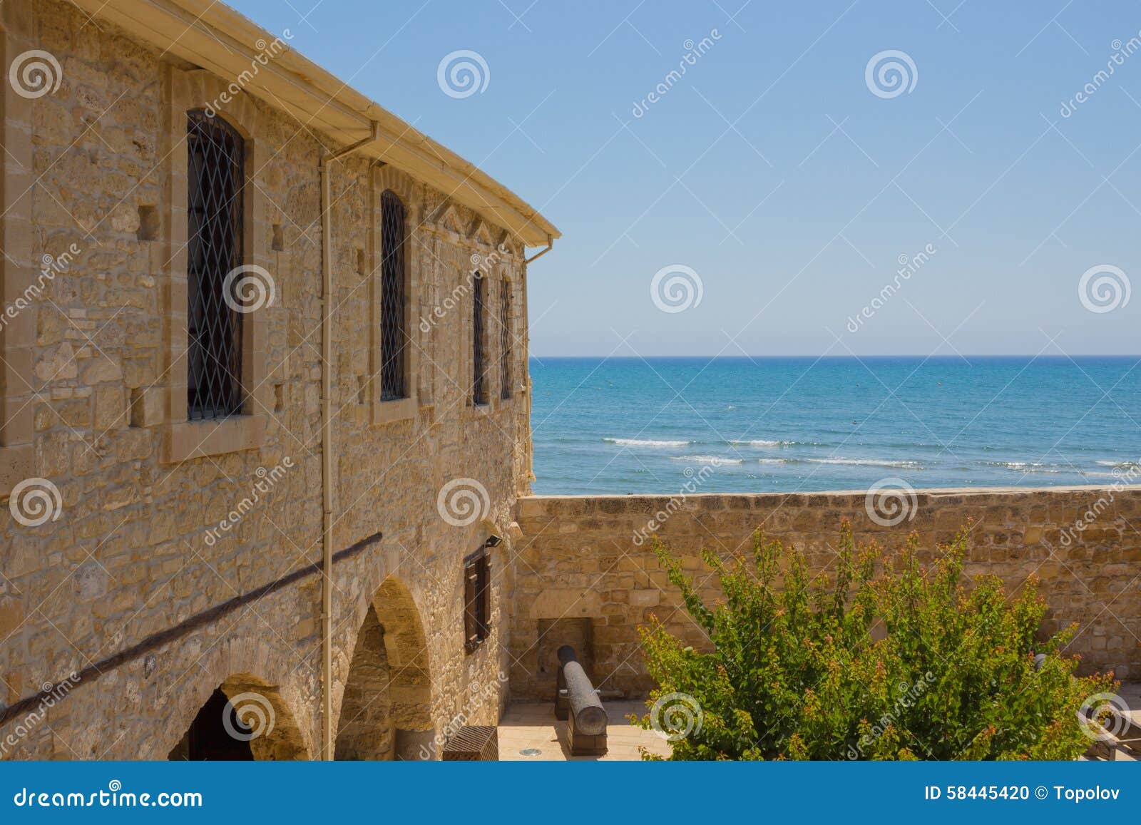 Larnaca Medieval Fort Stock Photography | CartoonDealer.com #58445420