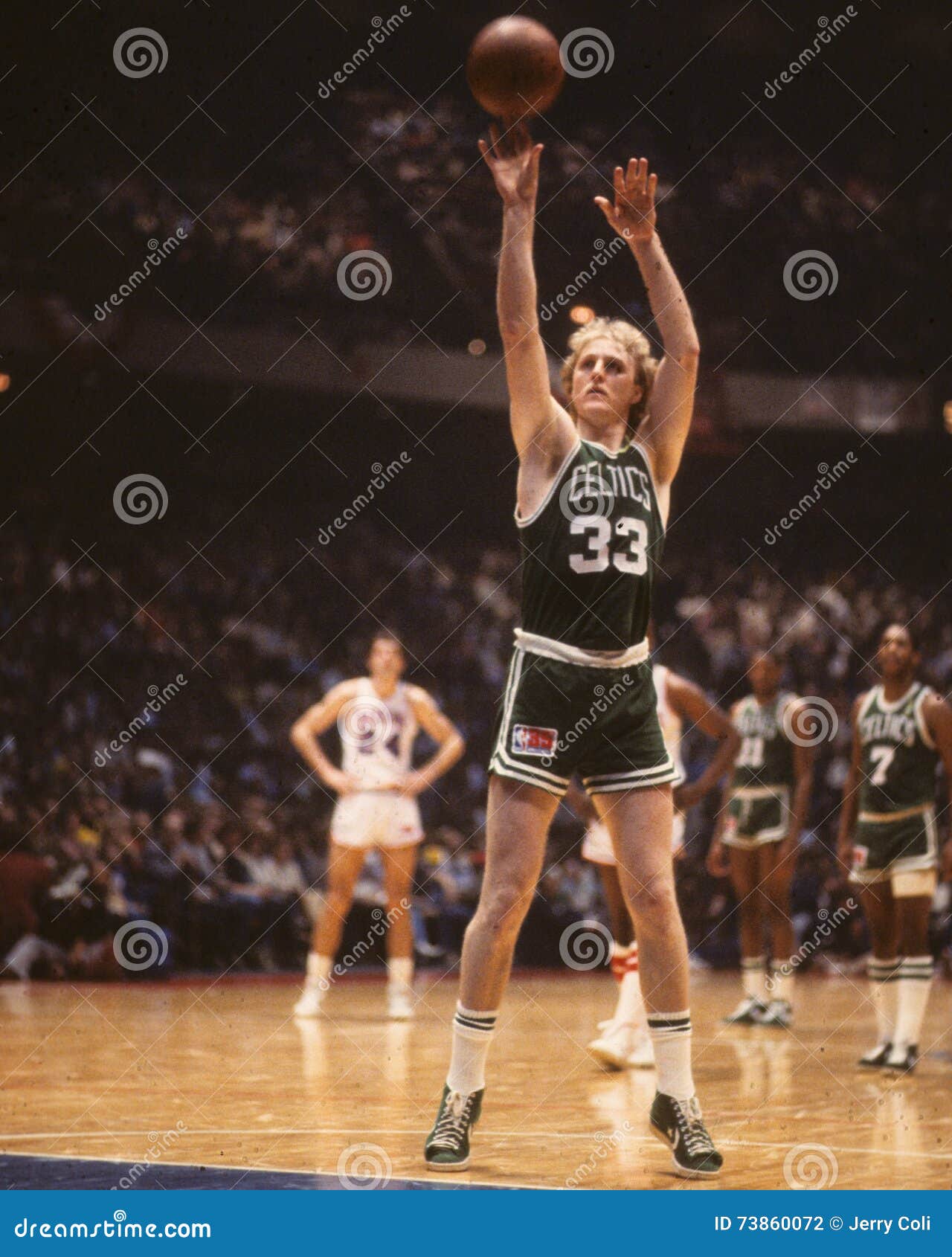 Larry Bird, Boston Celtics. Editorial Photography - Image of ...