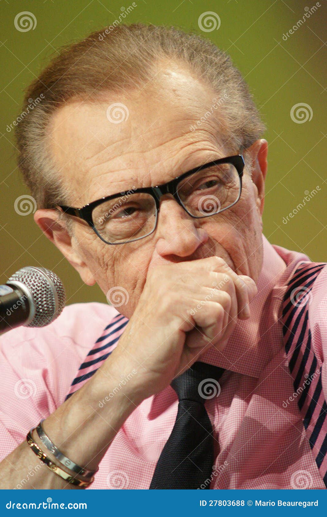 Larry King editorial stock photo. Image of radio, personality - 27803688