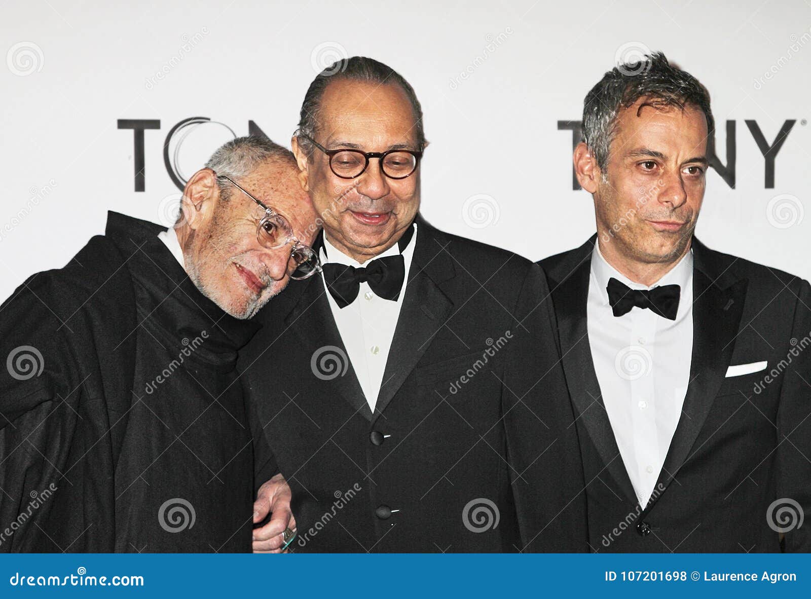 Larry Kramer, George C Wolfe E Joe Mantello Fotografia Stock Editoriale ...